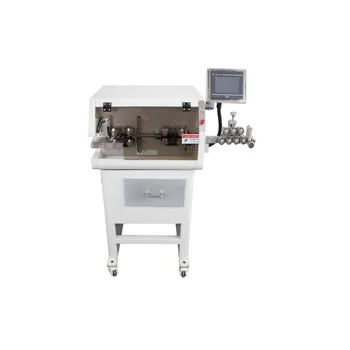 Full Auto With Manipulator Automatic Jacket Cable Cutting Skinning ...