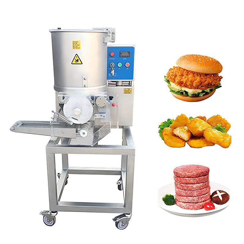 Hot Sale Full Automatic Chicken Nuggets Forming Machine Potato Beef ...