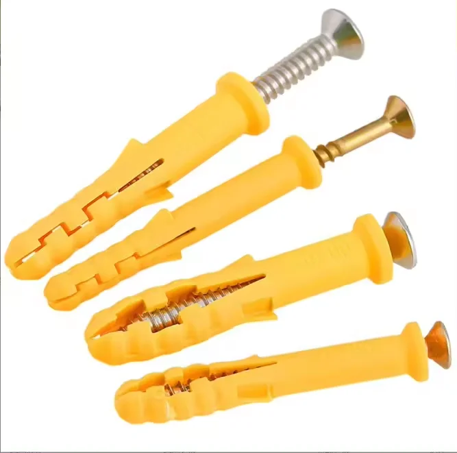 M6 M8 M10 Plastic Rubber Plug Drywall Expansion Tube Self Tapping ...