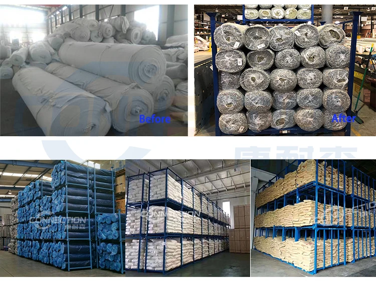 Industrial Warehouse Steel Stacking Pallet Rack With Removable Posts ...