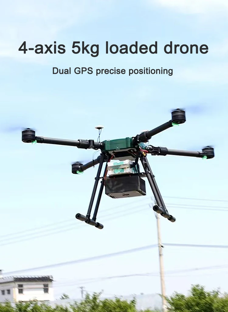 10kg UAV Drone for Food Delivery - Long Flight Time, Remote Control ...