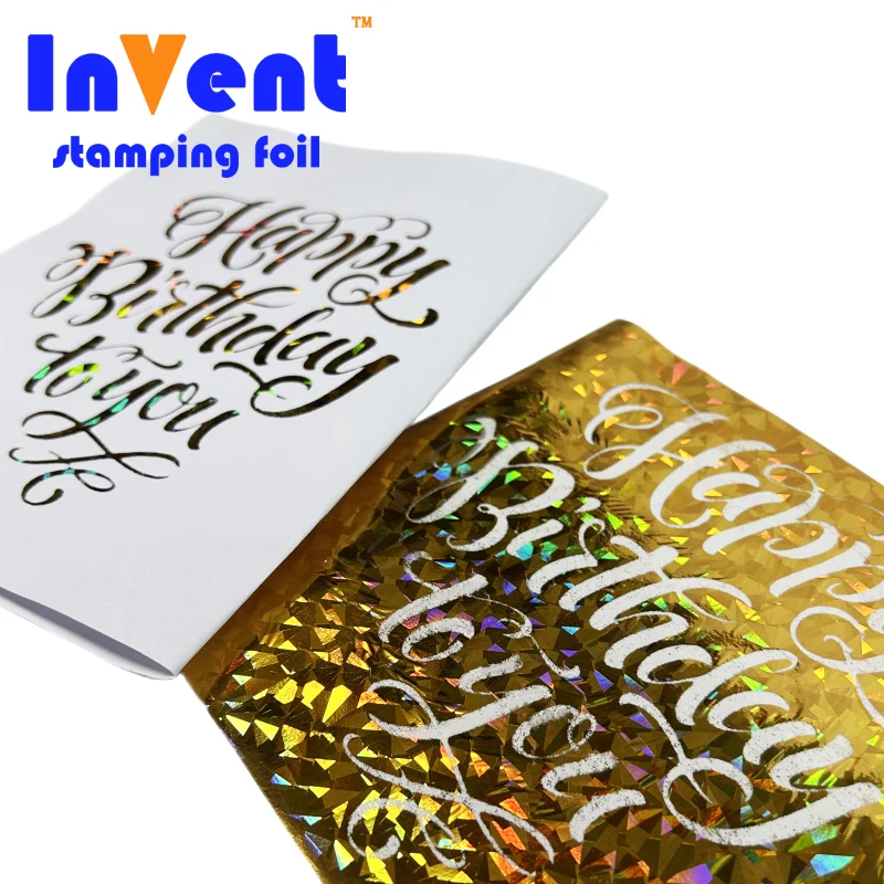 New Design Colourful Toner Reactive Foil for Textile Foils