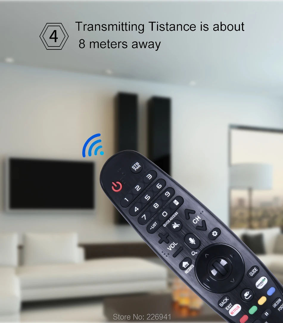 An-mr650a Replace Remote Control Fit For Lg Smart Tv 43uj654t 49uj634v ...