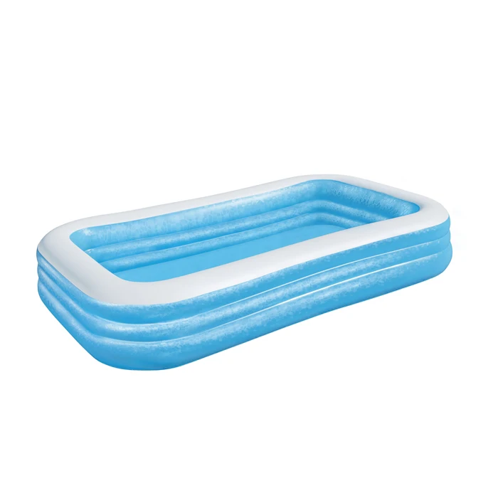Bestway 54009 Blue Rectangular Family Pool - Durable & Cheap