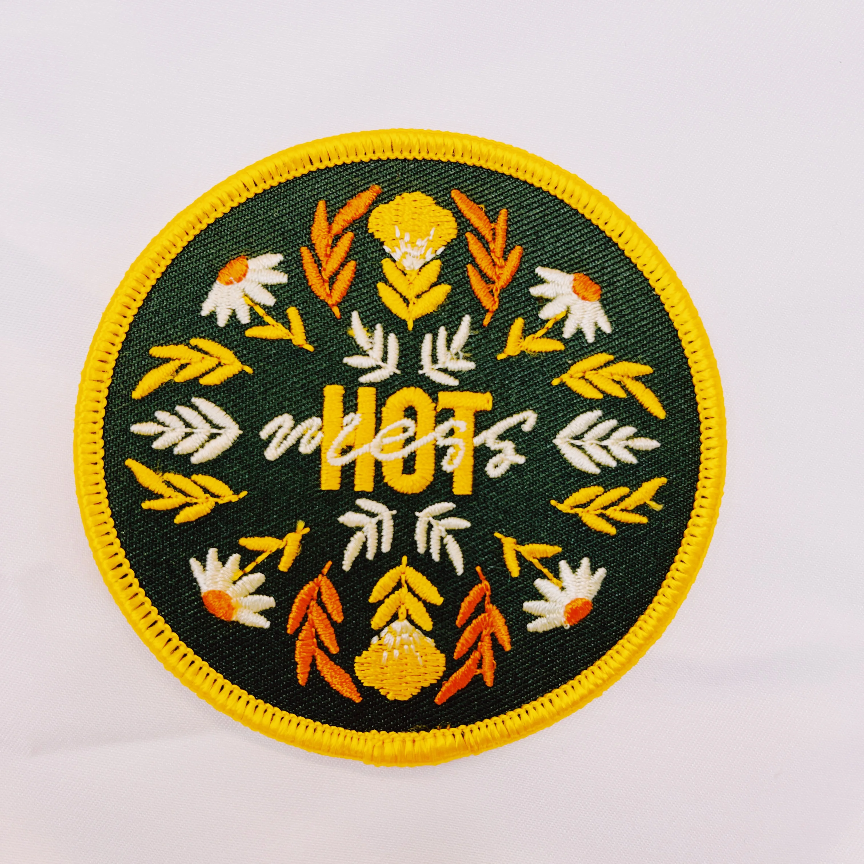 Custom Fabric Embroidered Patch Badges - High Quality