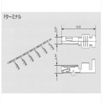 Yazaki Terminal Connector 7116-4020p Connectors Terminals Conector ...