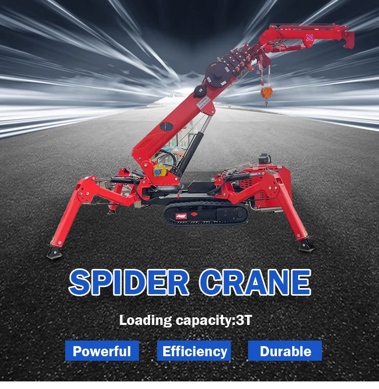Spider Crane 3 Ton to 10 Ton - High Performance Solutions