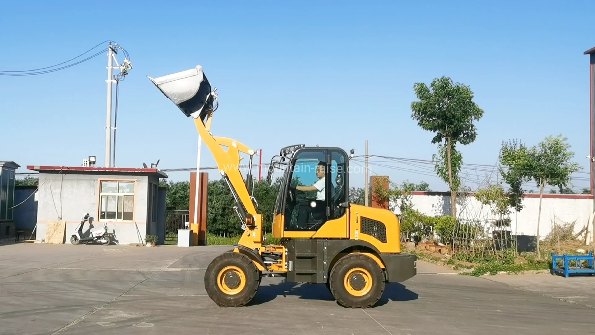 Payloader Machine 1t Mini Front End Loader With New Design - Buy Mini ...