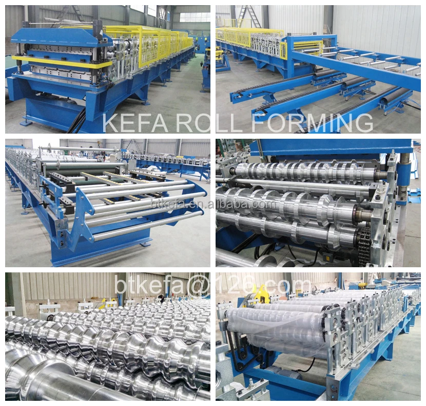 Combined Fully Automatic Tr4 Trapezoidal And R101 Ibr Roofing Panel ...