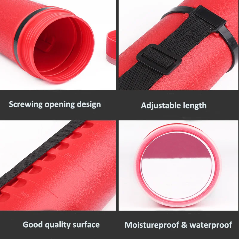 Durable Plastic Storage Tube Holder for Art and Drafting