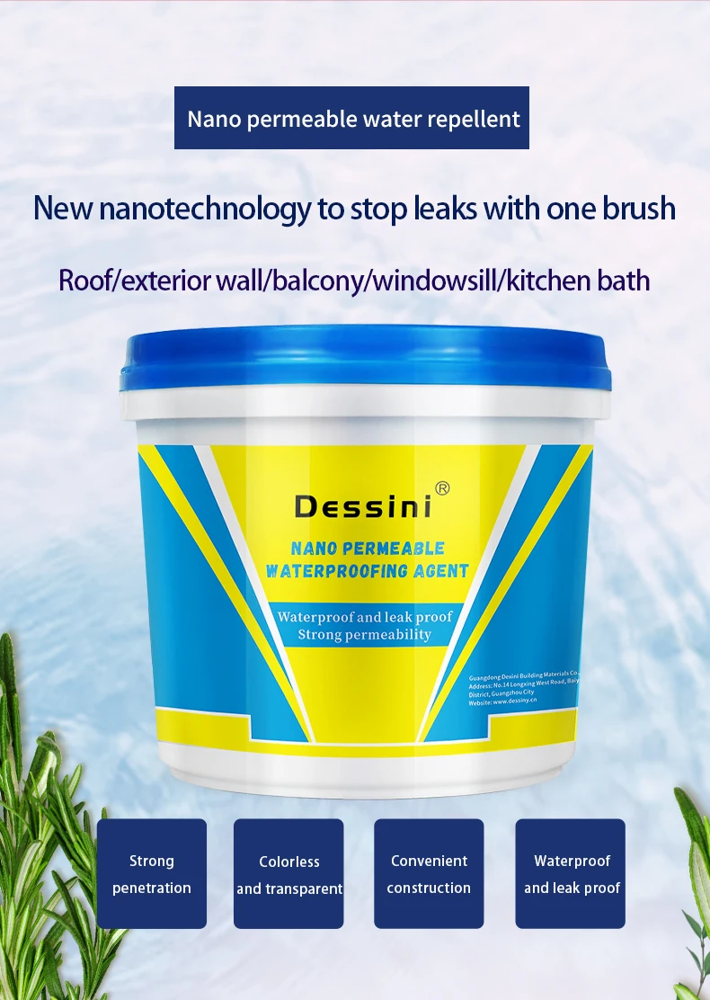 Dessini Nano Hydrophobic Coating - Durable Waterproof Protection