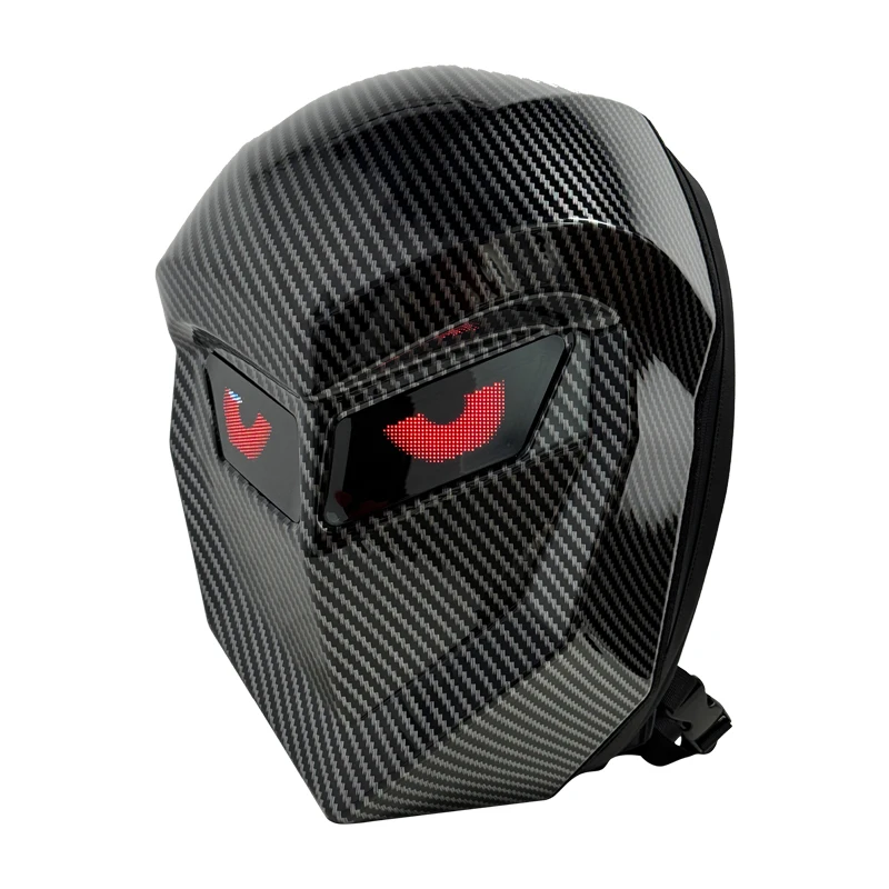 Waterproof and Expandable Motorcycle Bag USB Smart LED Rider Bag with ...