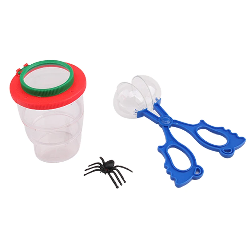 Plastic Spider Bug Insect Catcher Scissor Clip Tongs Tweezers Sensory ...