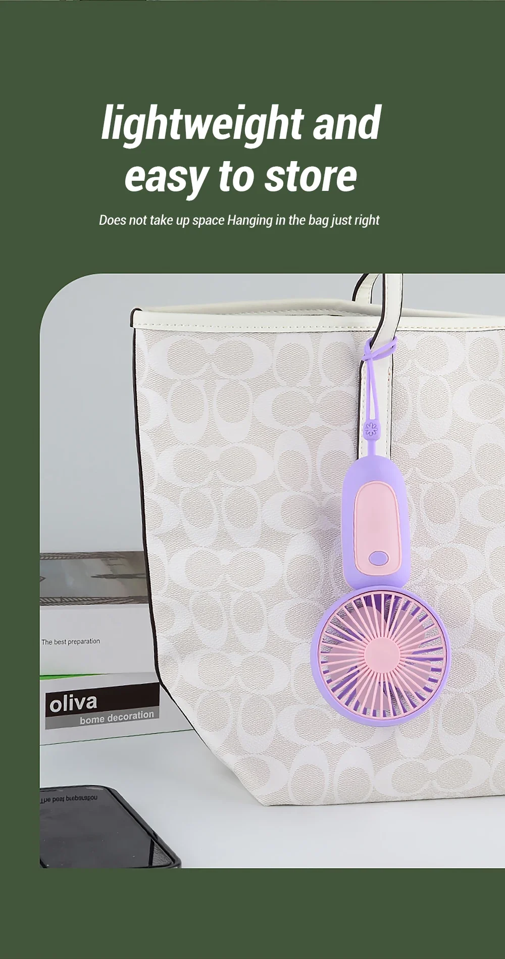 Macaron Color Candy Mini Cooling Fan Usb Summer Rechargeable Electric ...