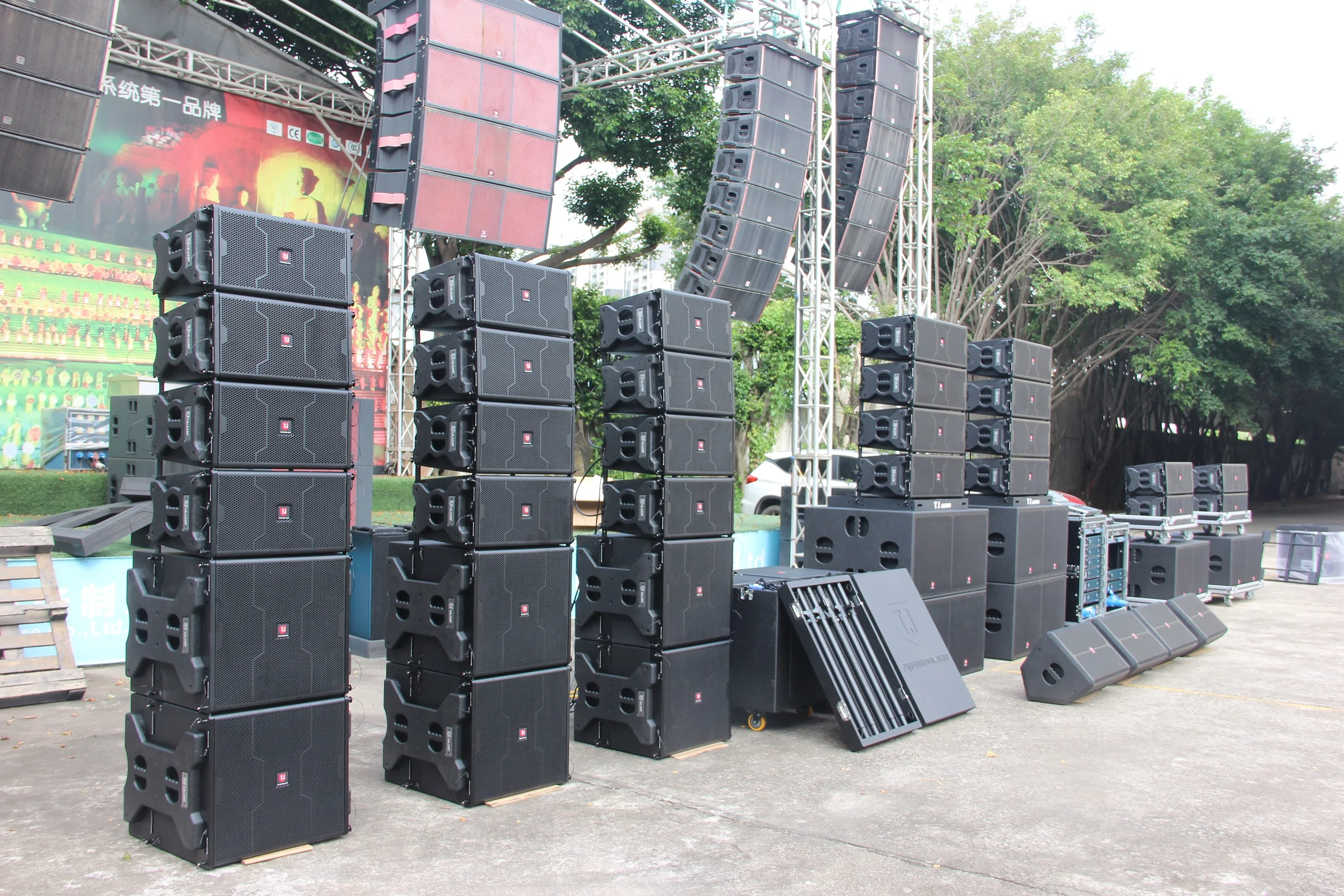 10 Inch Speaker Woofer 18 Sounds Ti Pro Audio LA-110 Sound System ...