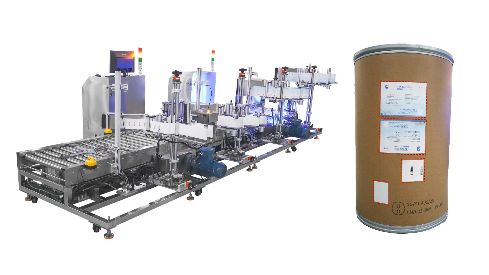 Real-Time Printer Type Label Machine Printing and Apply Applicator ...