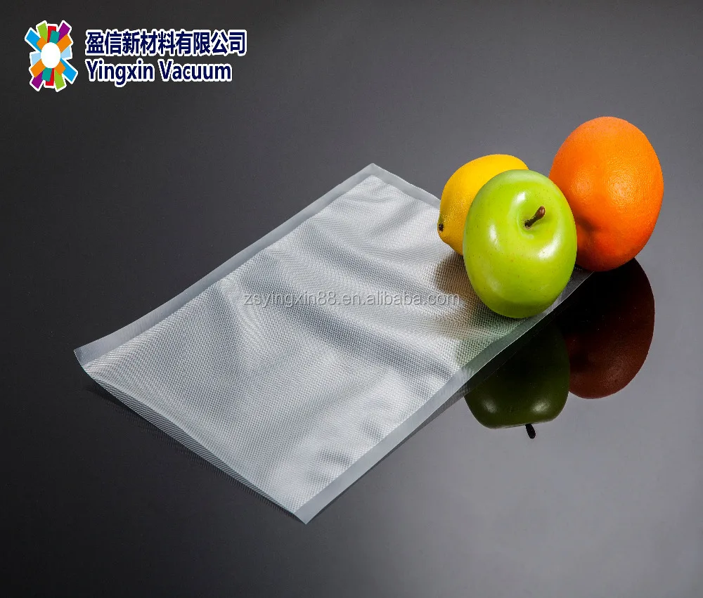 Strong Clear Pe Vacuum Packaging Flat Bag On Roll Resealable Food ...