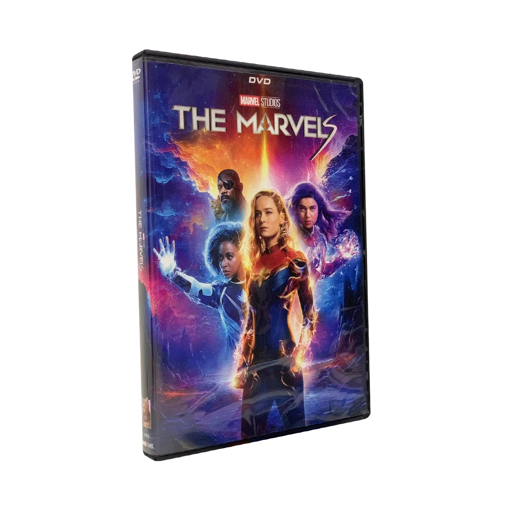 The Marvels 2024 Latest DVD Movies 1 Discs Factory Wholesale TV Series ...