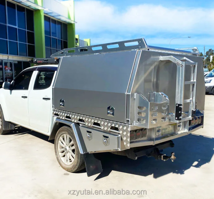 Aluminum Canopy & Toolbox - Durable Truck Storage Solutions