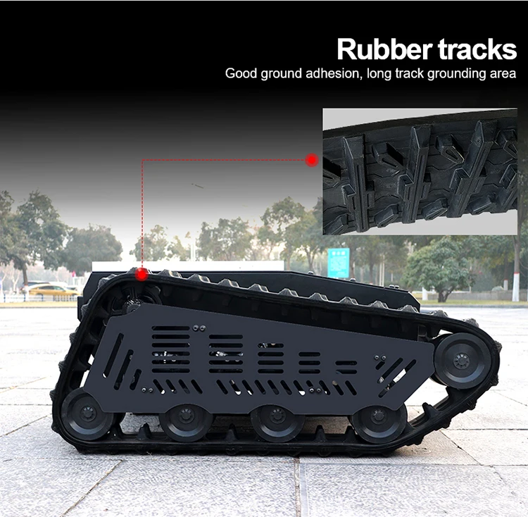 All Terrain Vehicles - Tracked Platform Crawler Robot Tank Chassis