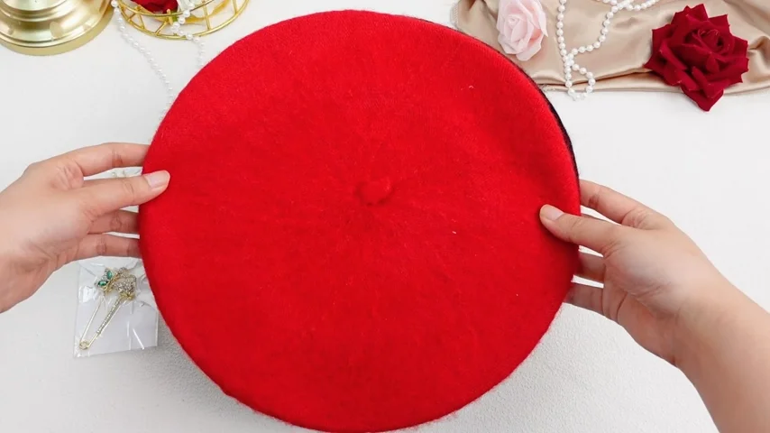 2024 Popular Classic Boina Basic Solid Color French Beret Hat Polyester ...