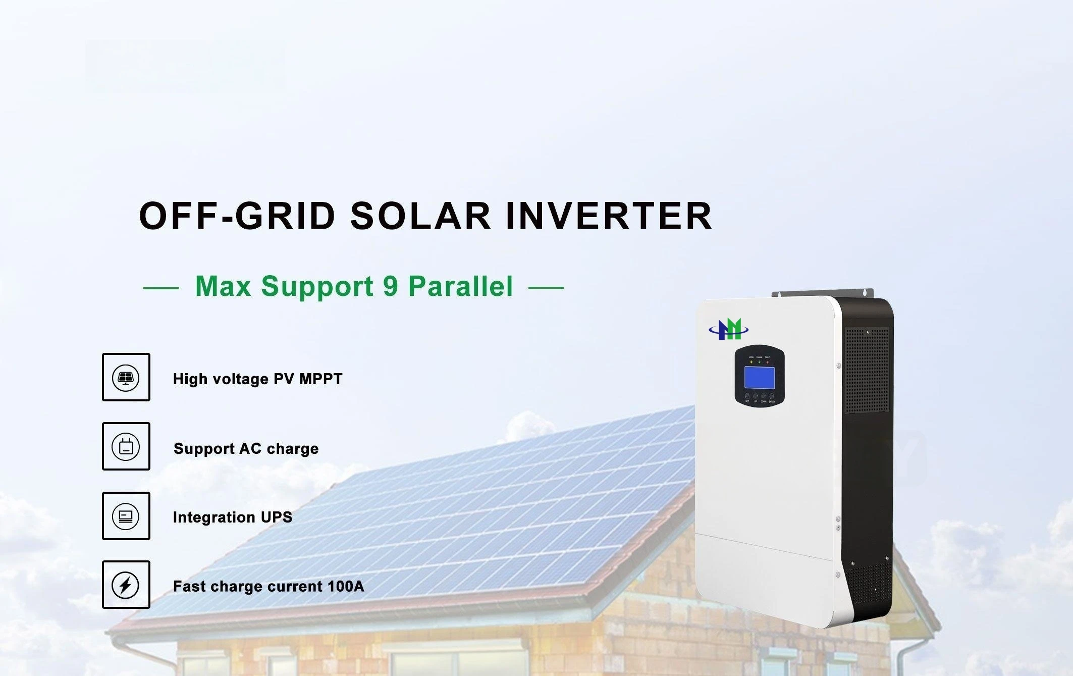 Moneng Off-grid Solar Inverter 5kw 6kw 8kw 10kw 12kw Hybrid Off Grid ...