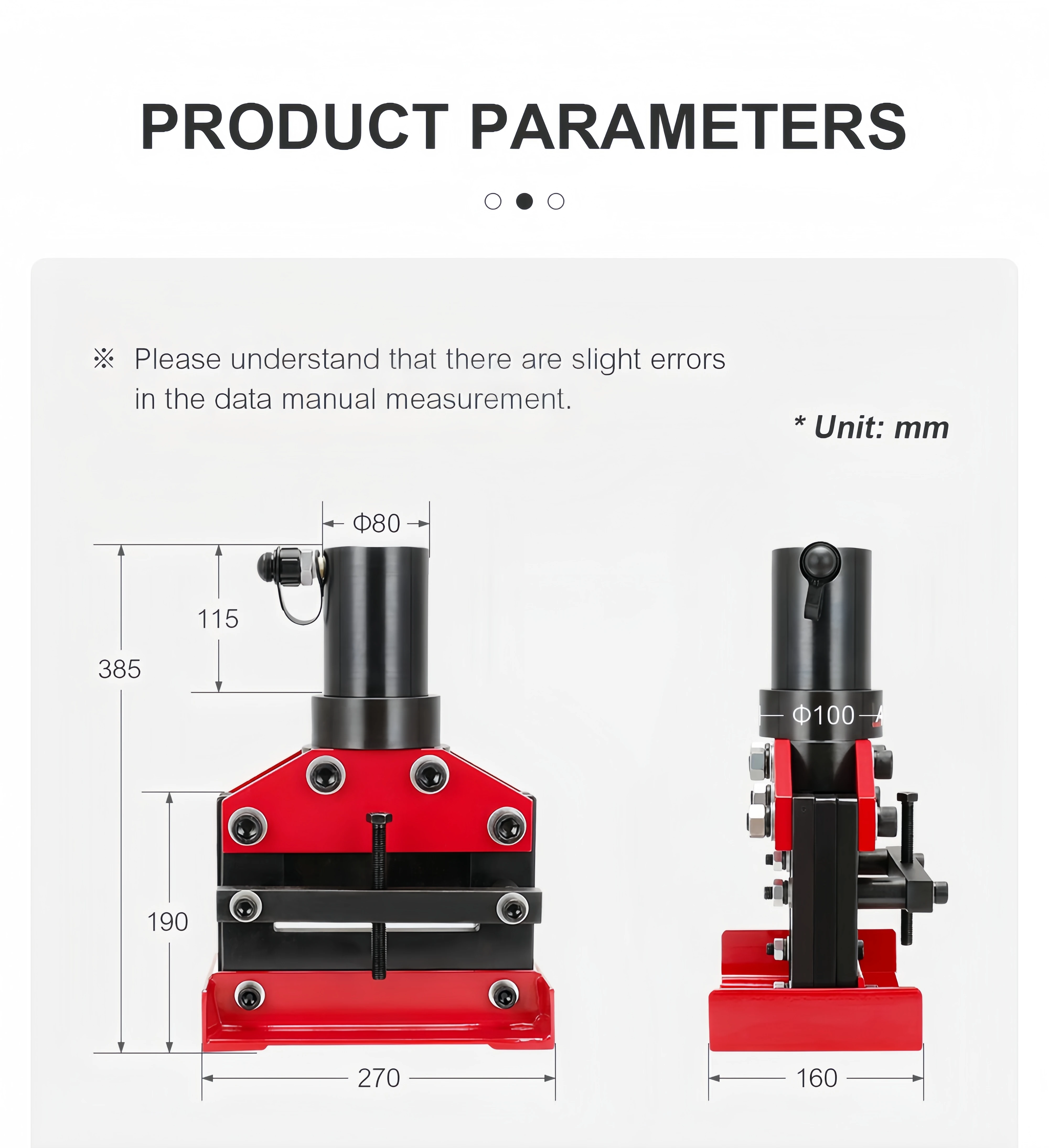 CWC-150 Heavy-Duty 150x10mm Hydraulic Cutter Machine Bus Bar Processing ...