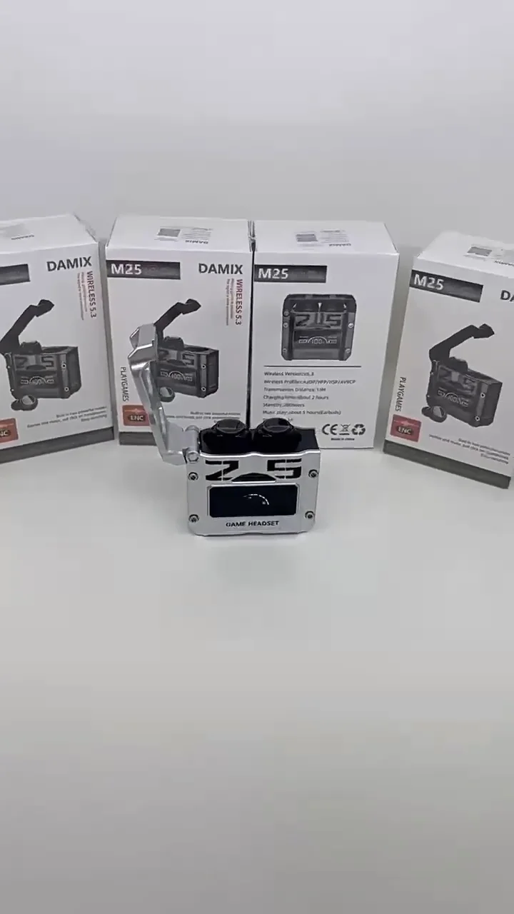 新到货m25 Tws无线耳塞低延迟rgb耳机高清hifi声音双模游戏耳机带电源组 - Buy M25耳塞,M25 Tws,游戏耳机 ...