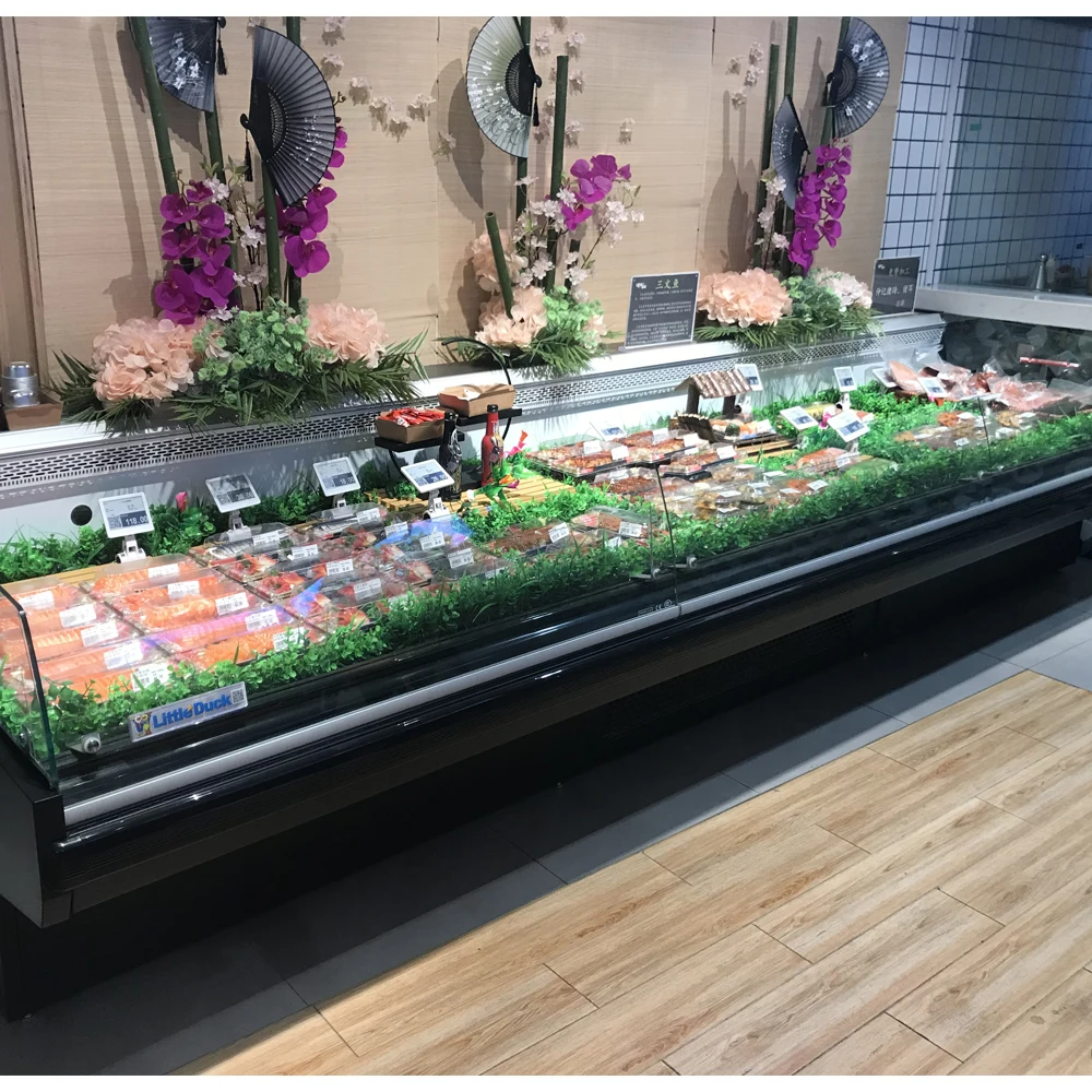 Supermarket Open Refrigerator Showcase Open Fridge For Supermarket Open ...