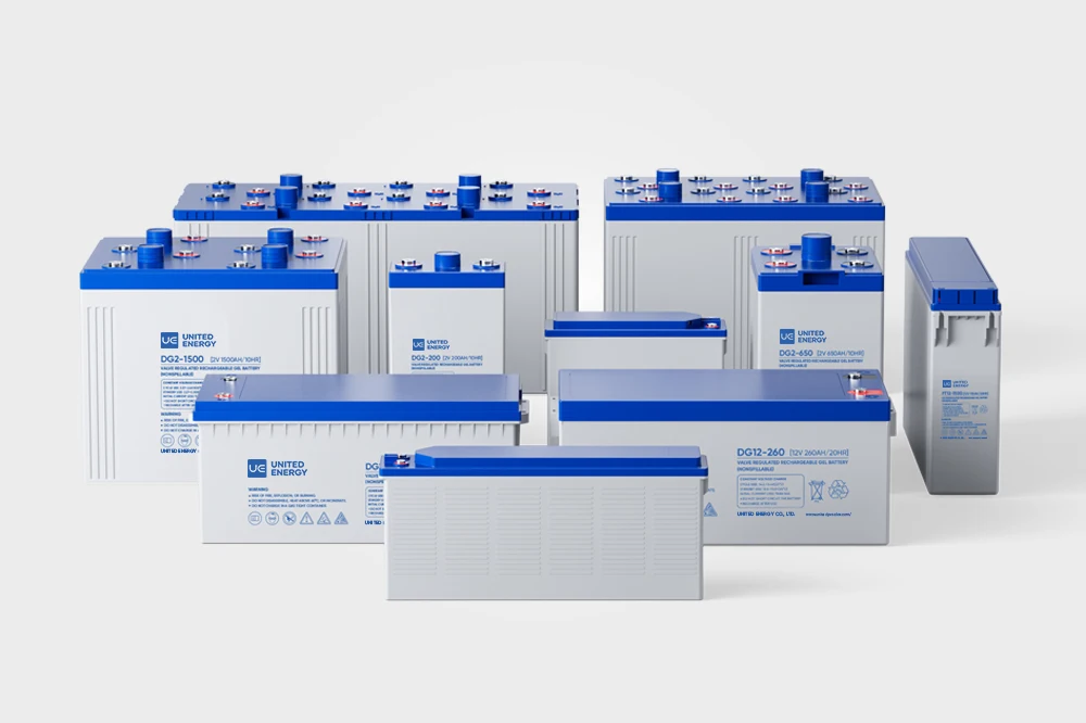 UNITED ENERGY Deep Cycle Solar Batteries - Reliable Storage