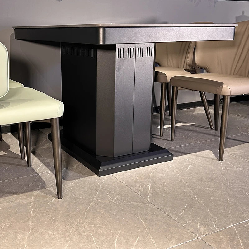 Restaurant Tables Smokeless Korean Bbq Grill And Hot Pot Table Set ...