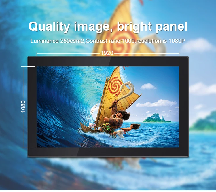 Rich Functionalities on Multiple Tablet Sizes - 18.5 to 24 Inch