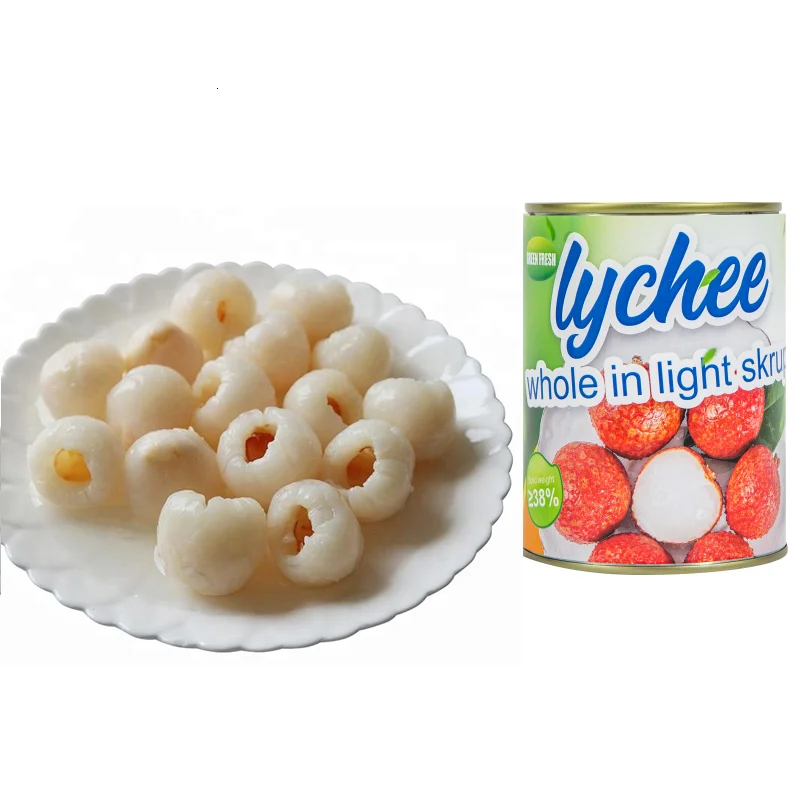Fresh Fruit Canned Lychee In Syrup From Chinese Company Fruit In Tin Taste Good For Cooking Or ...