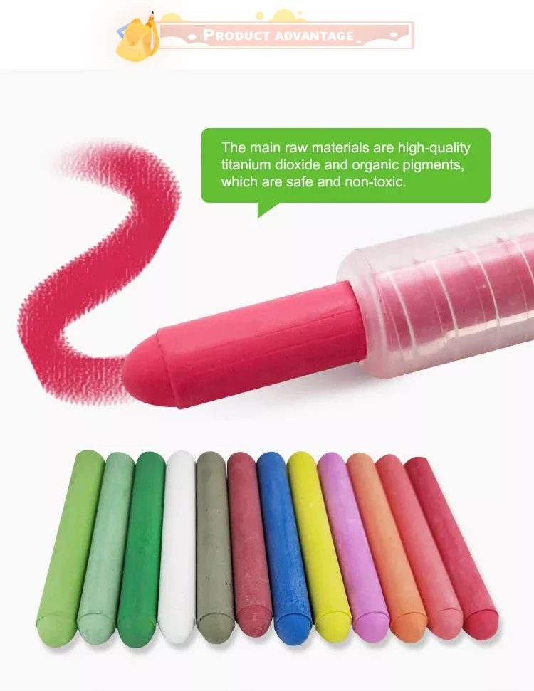 Support All Customization Crayons Set Safety Pencils Colour Kids Wax ...