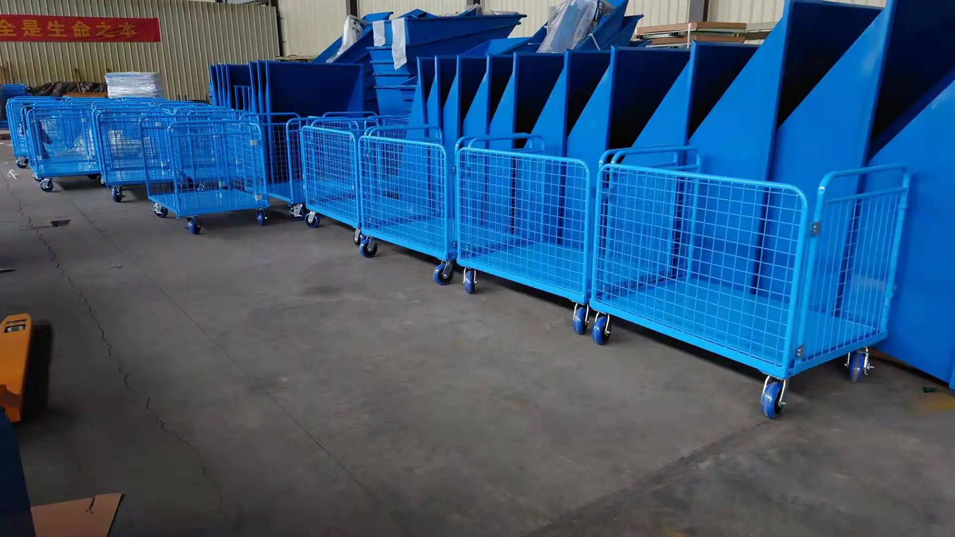 WRF Lever Release Rollover Bin - Durable Steel Construction for ...