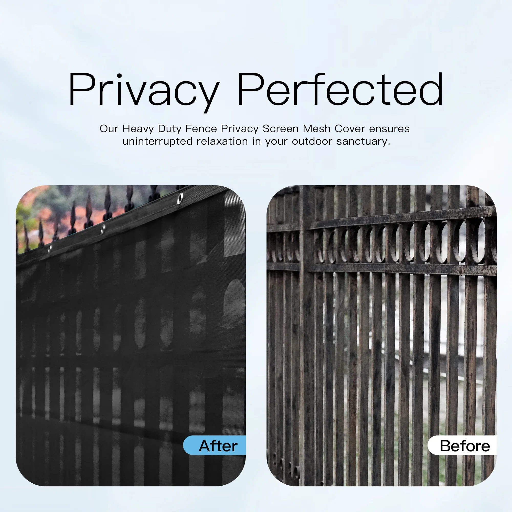 Sunnyglade 6ft Free Standing Privacy Screen Trellis PVC & Vinyl Garden ...
