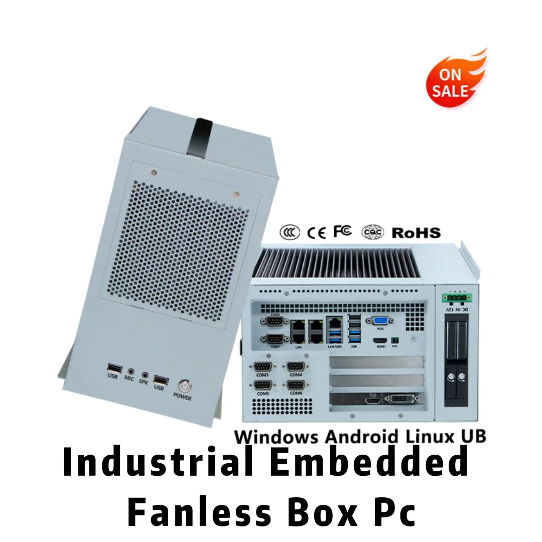 Ipctech Cheaper Price Aluminum Alloy I-nte Embedded Fanless Mini Box Pc ...