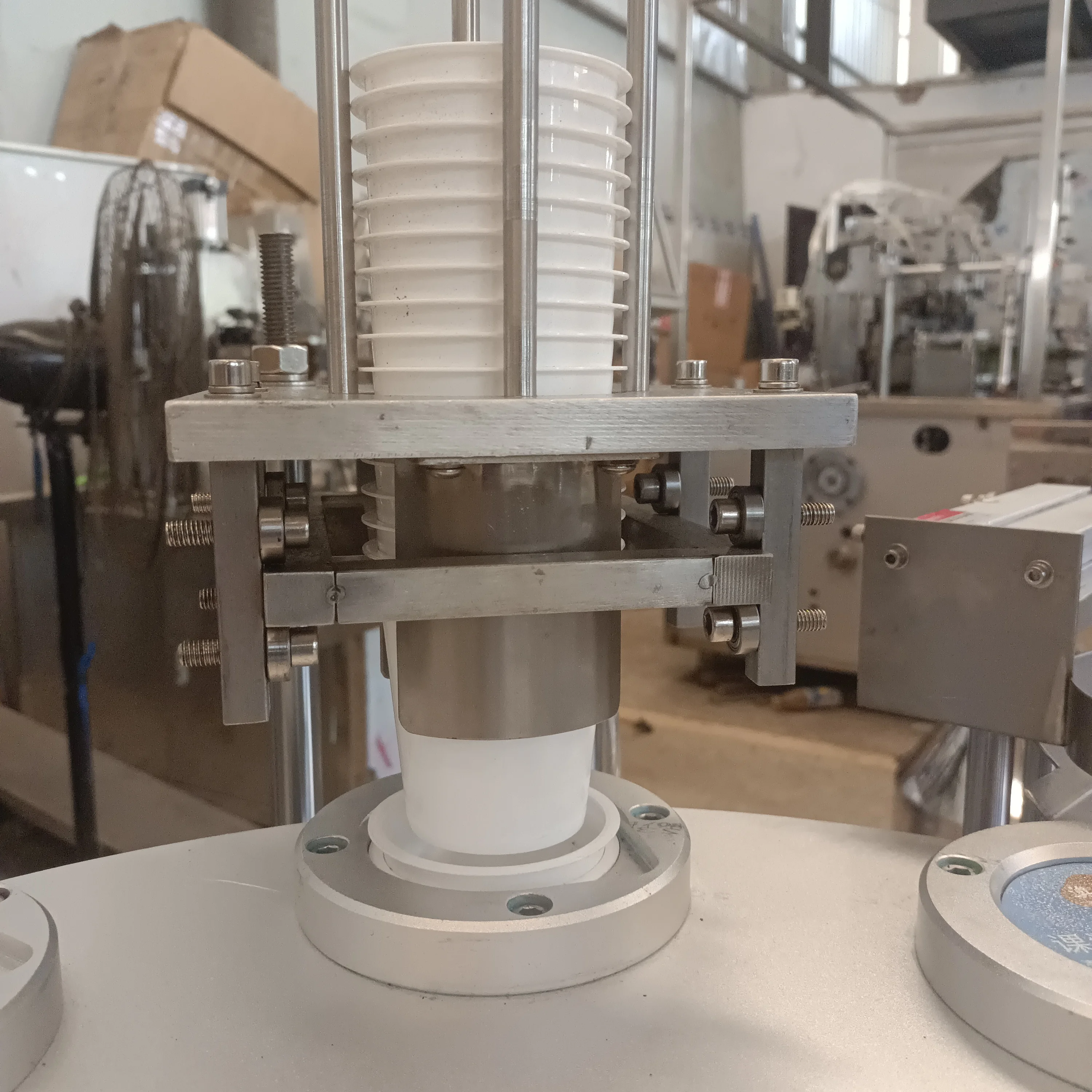 Yogurt Packaging Package Rectangular Jelly Cup Rotary Automatic Liquid ...