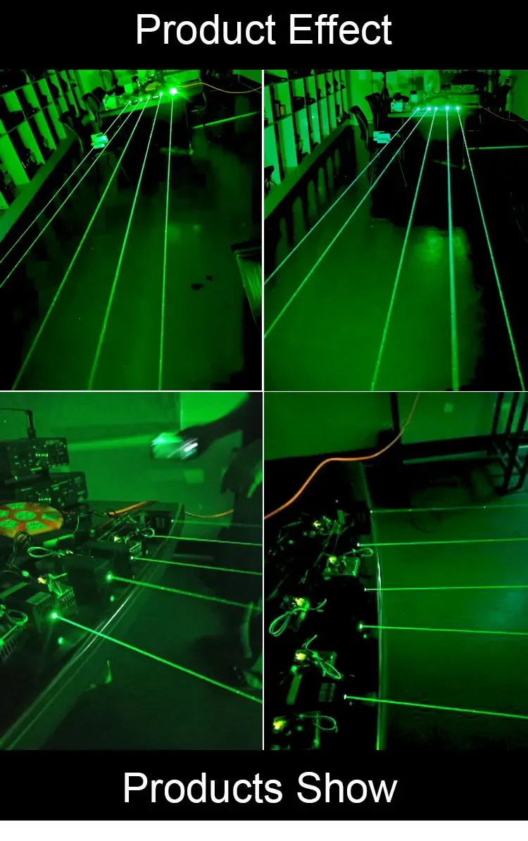 High Brightness Green Laser - Adjustable Focus & TTL Modulation