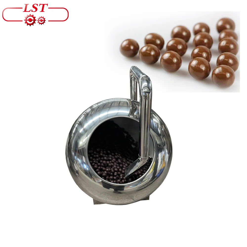 LST Automatic chocolate coating pan small gummy coating machine 400mm ...