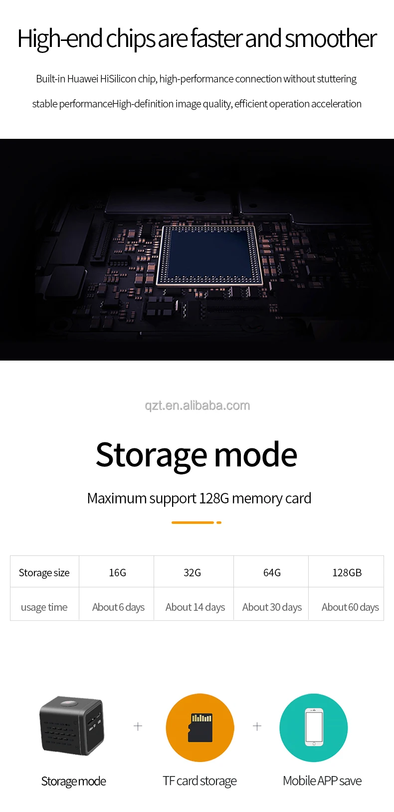 Qzt Mini Wifi Camera Wireless Hd 1080p Indoor Home Security Micro ...