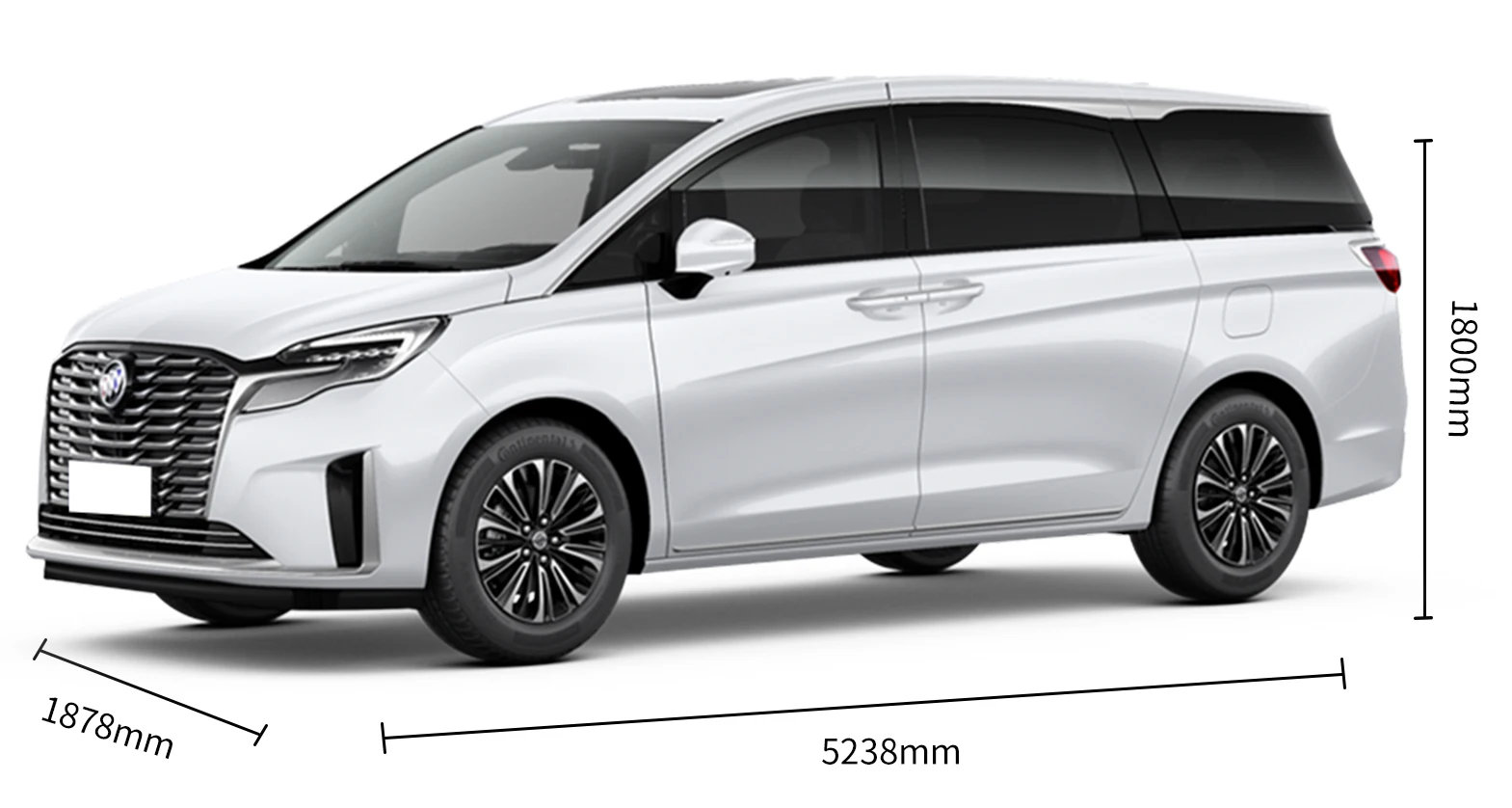 The Hot New Car Buick Gl8 2023 Land Business Class 2.0t Luxury 48v Light Hybrid System 5-door 7 ...