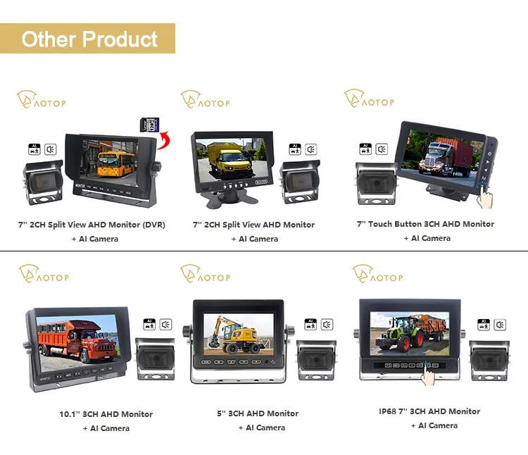 Truck Ai Camera System Back Vision Blind Spot Detection Safe Solution ...