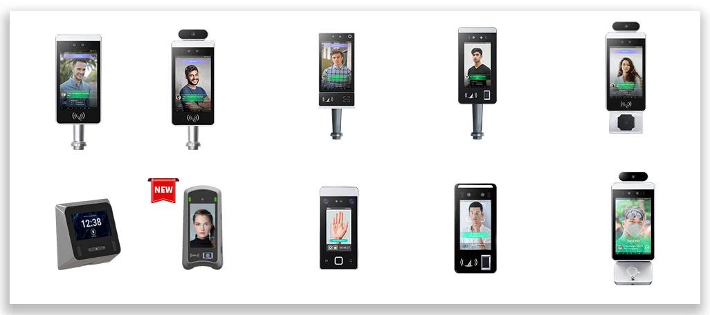 Hfsecurity Face Recognition Access Control Terminal With Nfc Qr Code Reader Hf-x05 - Buy Face ...