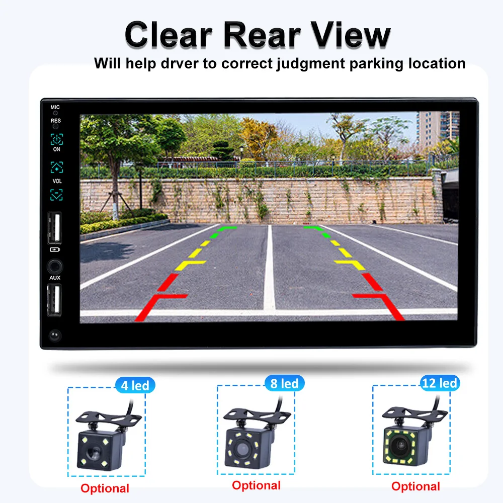 Universal MP5 Car Stereo Carplay MP5 Car Radio Mirror Link BT USB ...