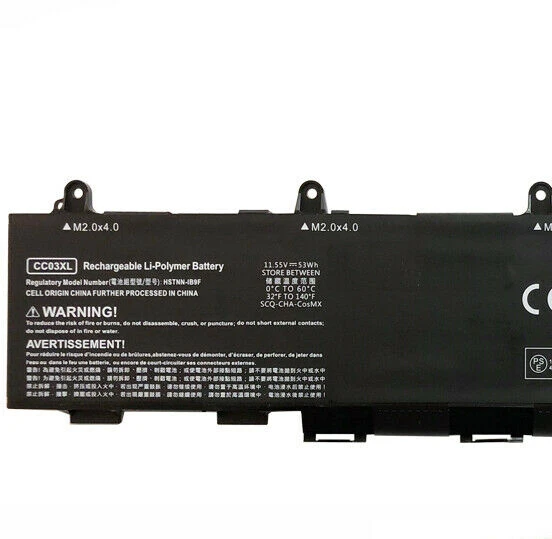 New Laptop Cc03xl Battery For Hp Elitebook 830 835 840 850 855 G7 G8 ...