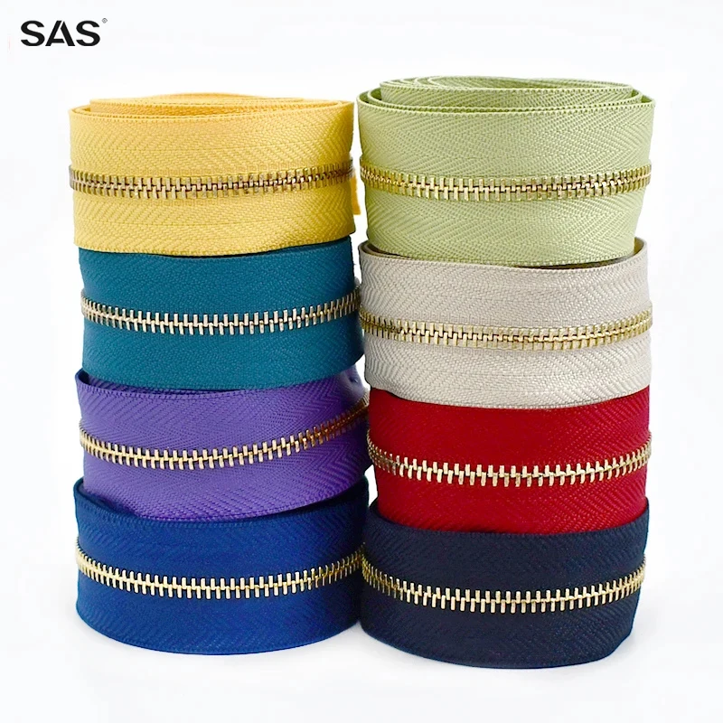 SAS High Quality Metal Zippers - Customizable Solutions