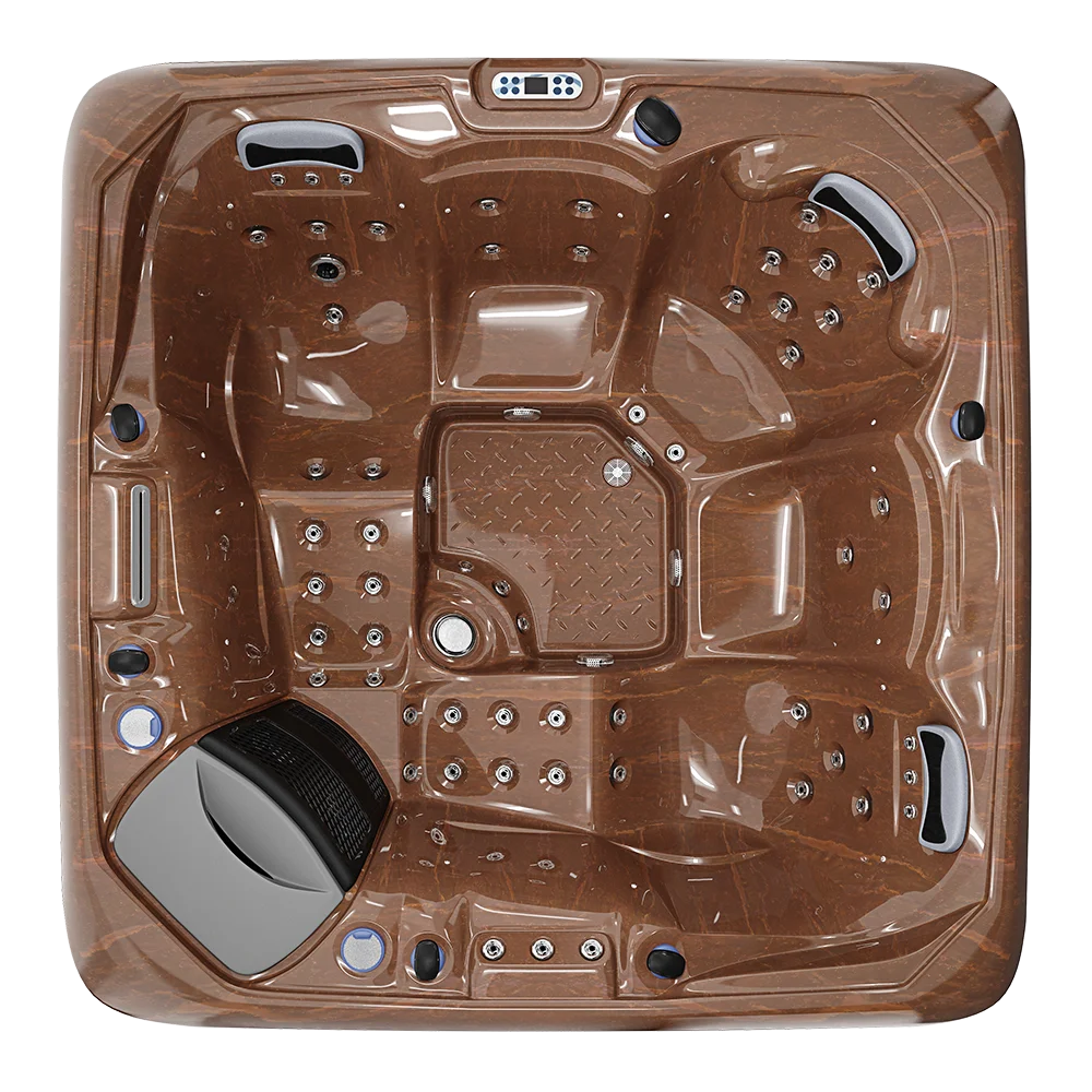 Family Whirlpool Massage Outdoor Hot Tub Freestanding Jacuzziie With ...