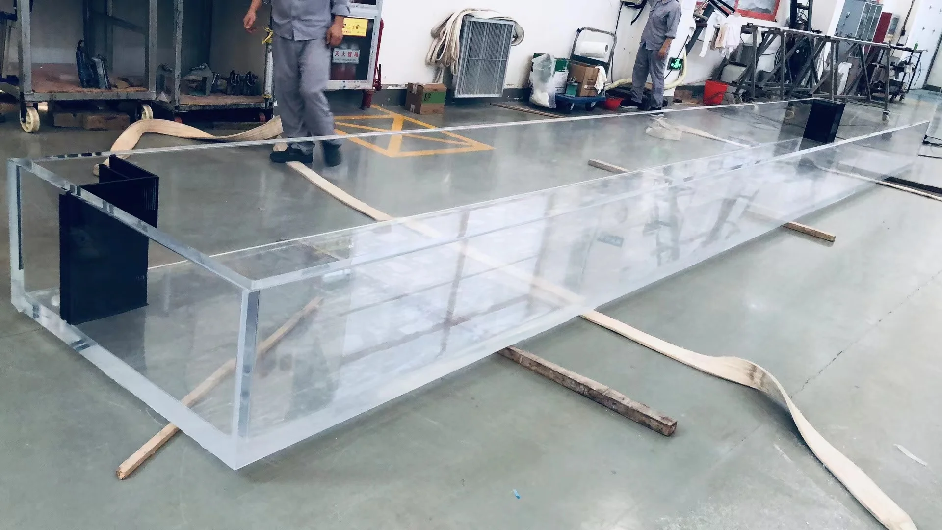 High Quality Square Transparent Acrylic Aquariums Fish Tank - Buy ...