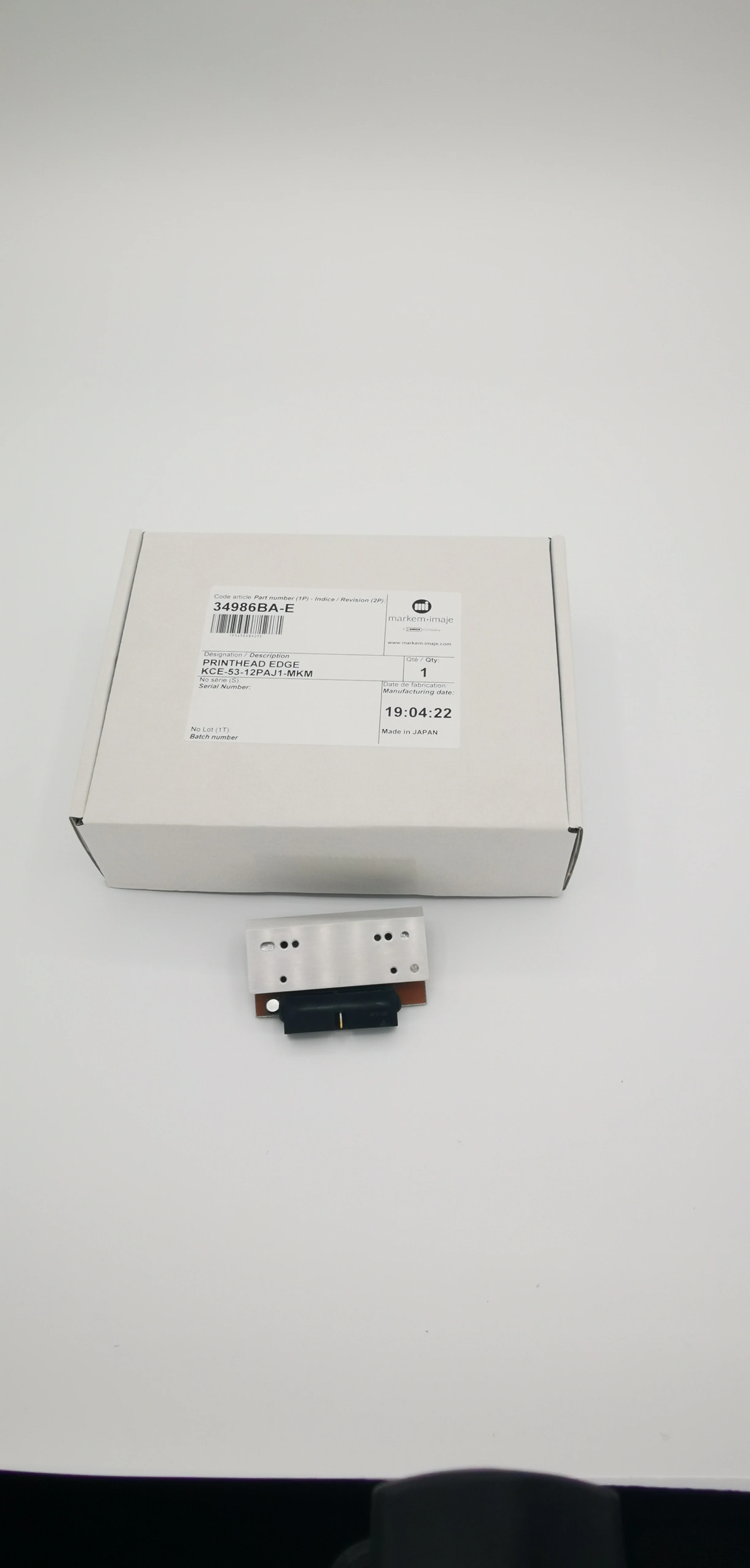 Original Markem Printhead 53mm Kce-53-12paj1-mkm/kce-53-12pat1-mkm Markem Sd 2/3/5 Printer Head ...